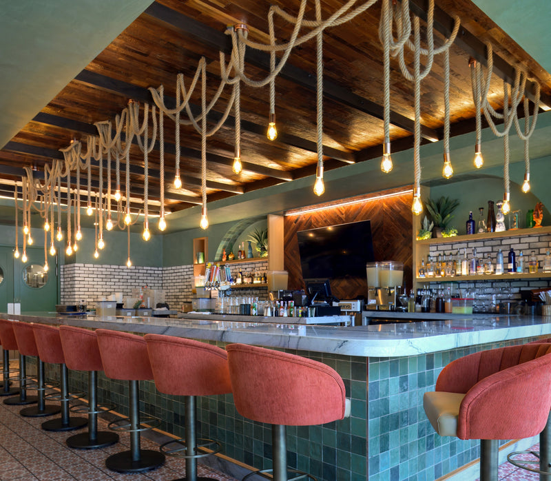 Custom Restaurant Light Fixtures | Hangout Lighting