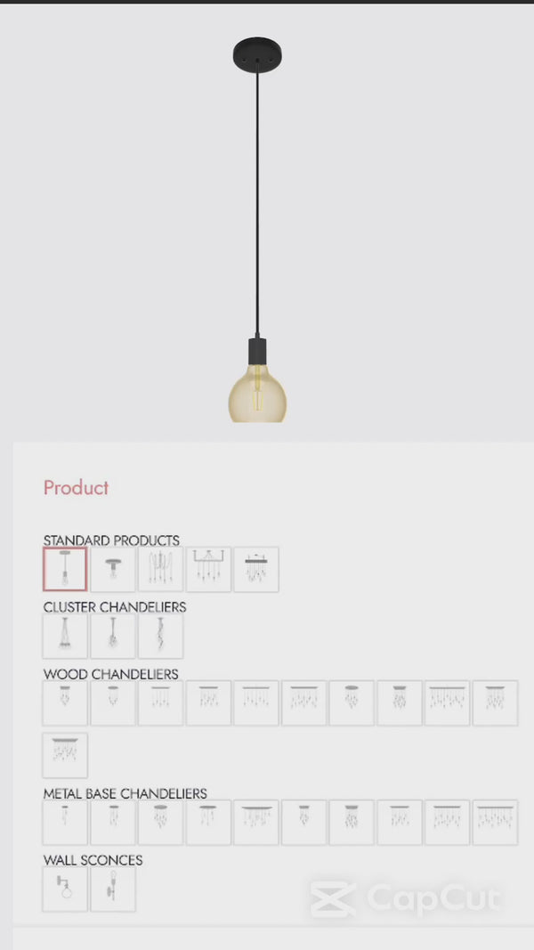 Custom Single Pendant Lights | Hangout Lighting