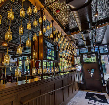 Custom Reception and Office Pendant Lighting | Hangout Lighting