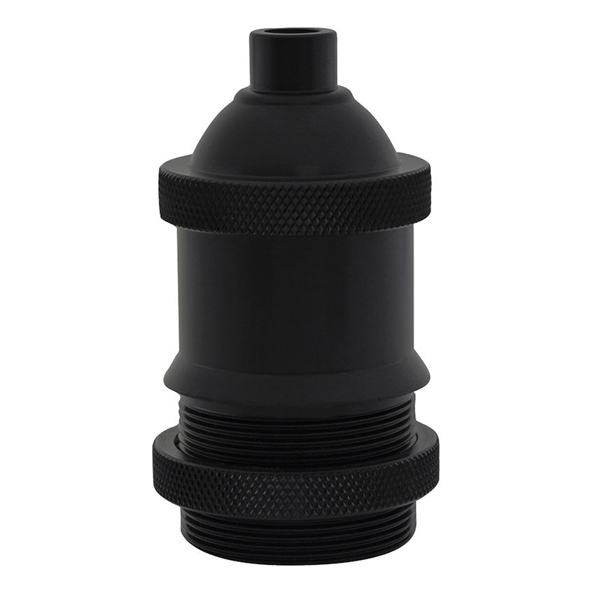 Threaded Black Bulb Socket for Light Fixtures and Lamps with Shades ...