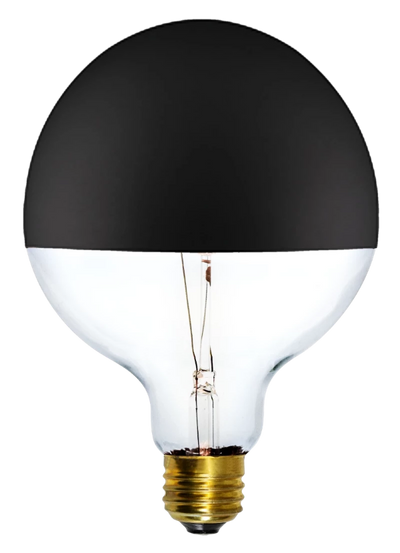 Bulb: LED Black Dipped 5" Globe – Hangout Lighting
