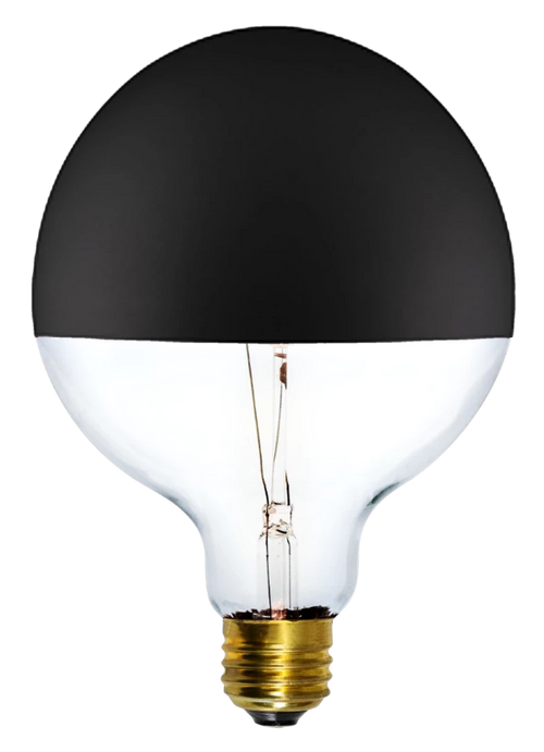 Bulb: LED Black Dipped 5" Globe – Hangout Lighting