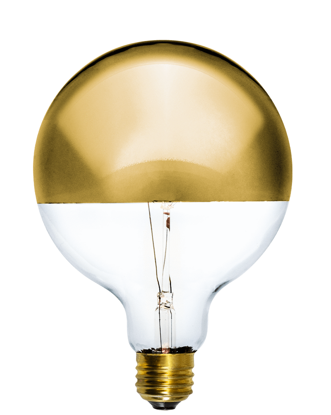 Bulb: LED Gold Dipped 5" Globe – Hangout Lighting