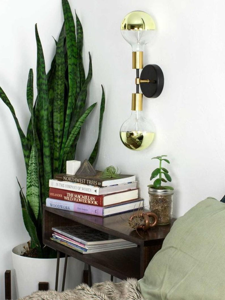 Bulb: LED Gold Dipped 5" Globe – Hangout Lighting